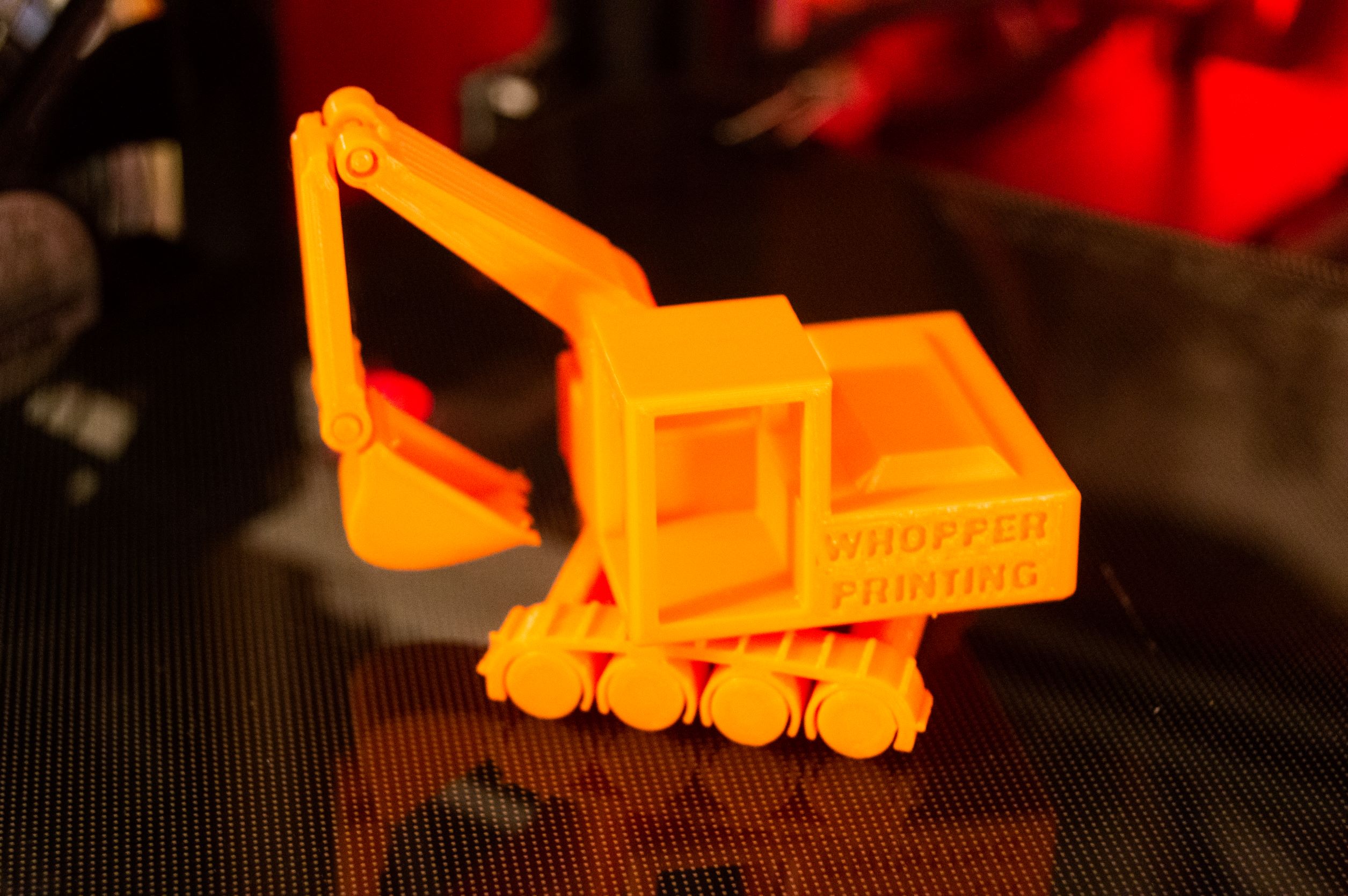 Print-In-Place Excavator by WhopperPrinting | Download free STL model ...