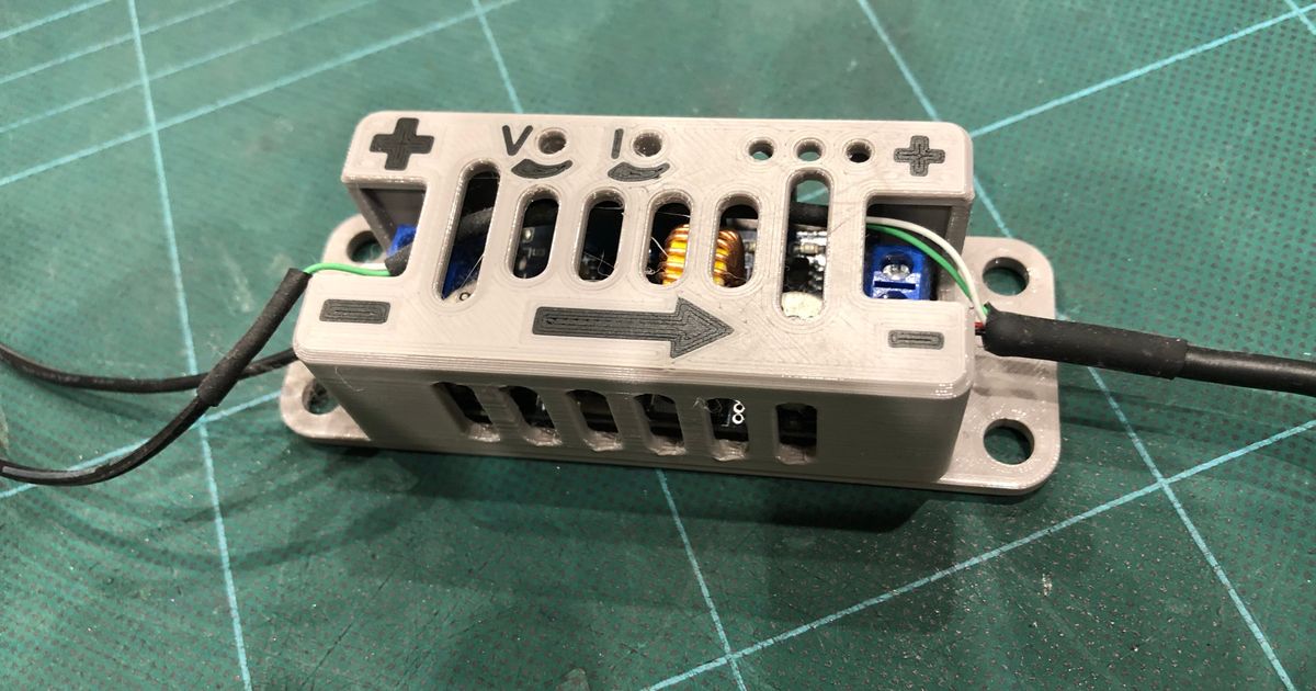 XL4015 Buck DC to DC Converter - Box by Regis | Download free STL model ...