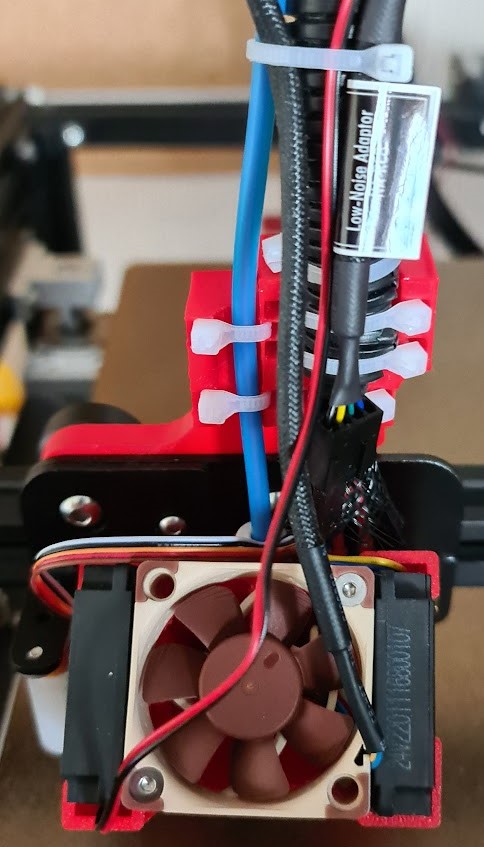 Enhanced Ender 5 Plus Print Head Cable Strain Relief Support by Dajomas ...