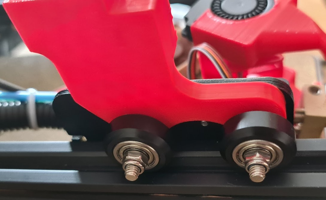 Enhanced Ender 5 Plus Print Head Cable Strain Relief Support by Dajomas ...