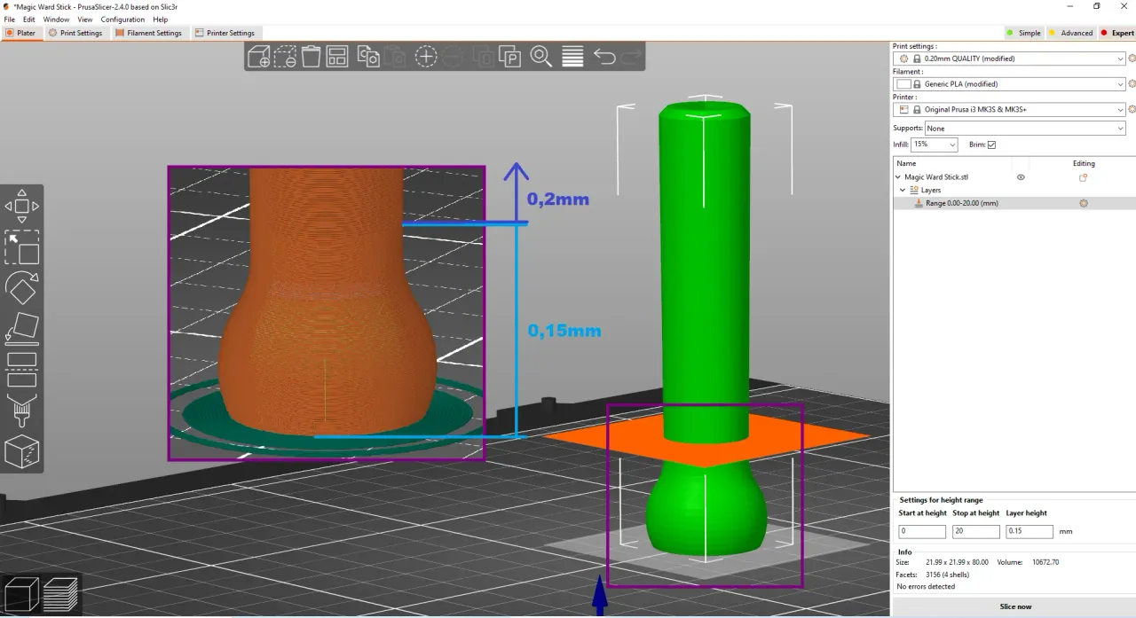 Magic Wand (collapsing) by Muurph | Download free STL model ...