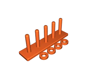 Didactic stacking game for toddlers by Fheder | Download free STL model ...