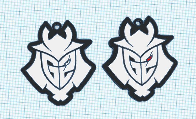 G2 Esports Logo (Keychain) by CalebTimoteo | Printables Store