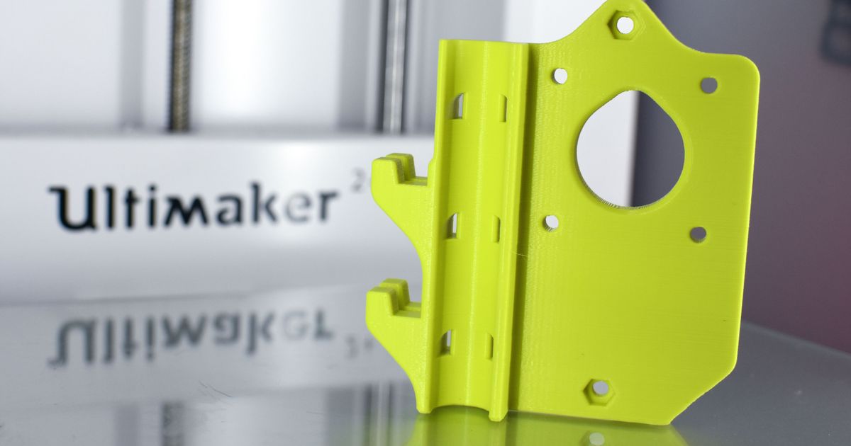 UM2 Extrusion Upgrade Kit Mount for Ultimaker Original Plus by Cederb ...