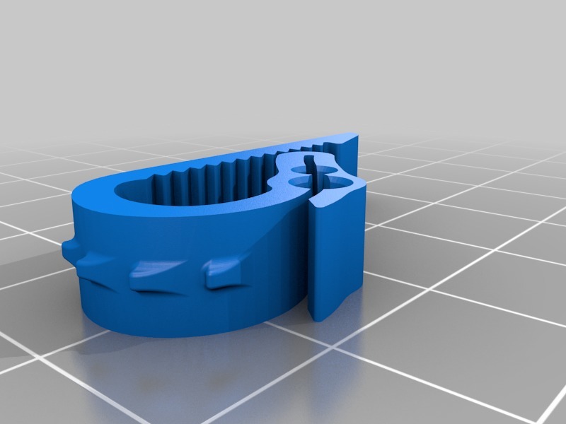 Universal Dual Filament Dragon Clip by Lyl3 | Download free STL model ...