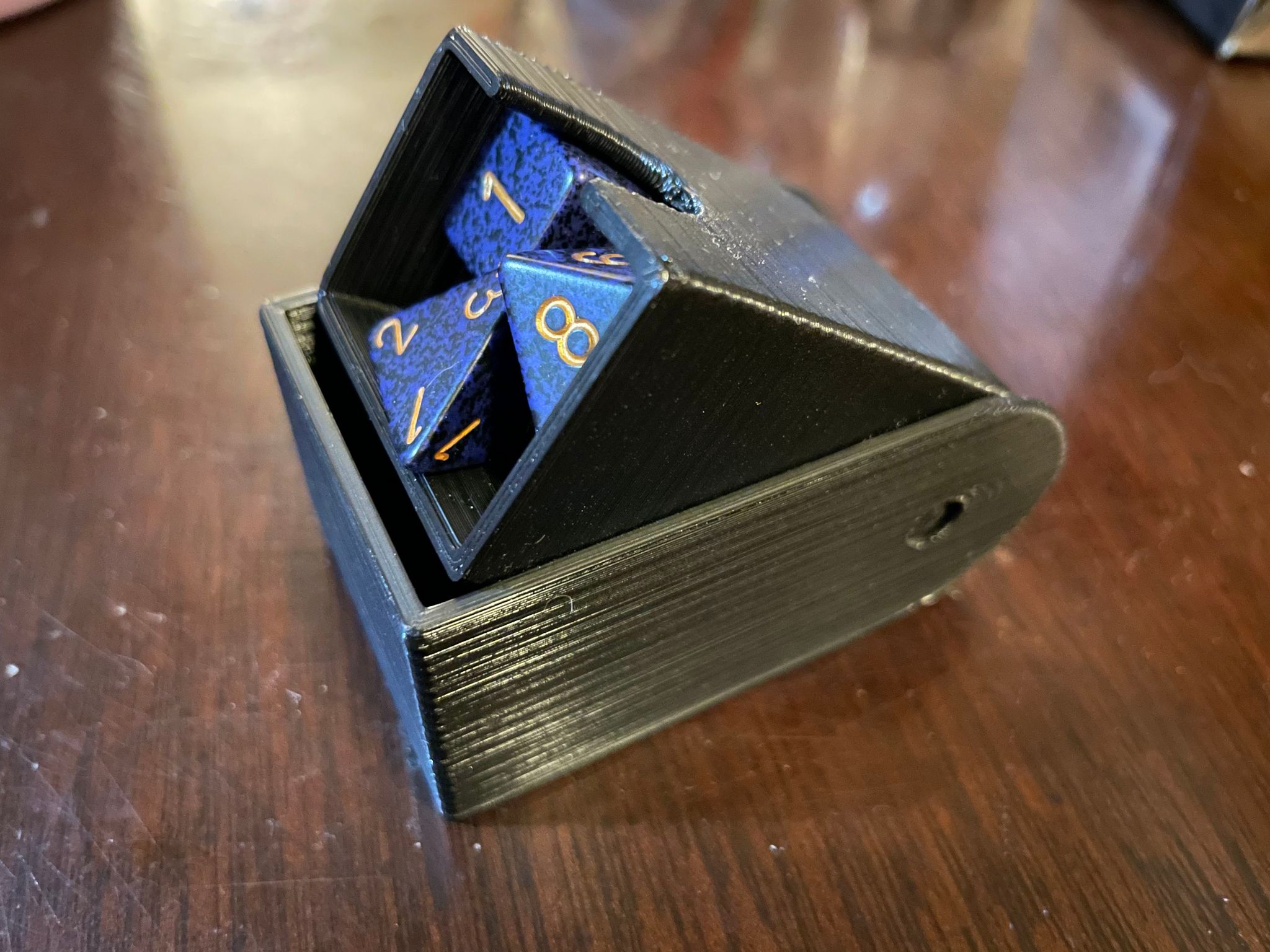 Compact D&D Dice Tower and Case by Scott Sieke | Download free STL ...