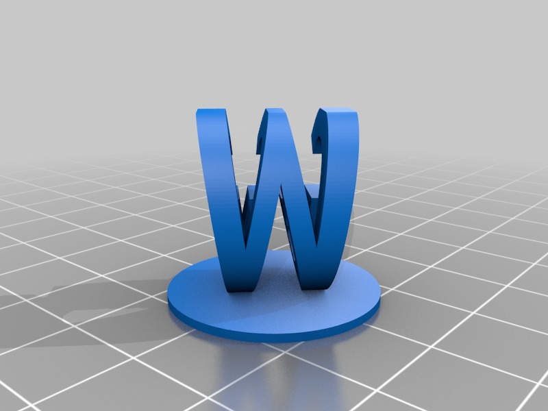 Dual Letter Blocks Illusion Customizer by Lyl3 | Download free STL ...