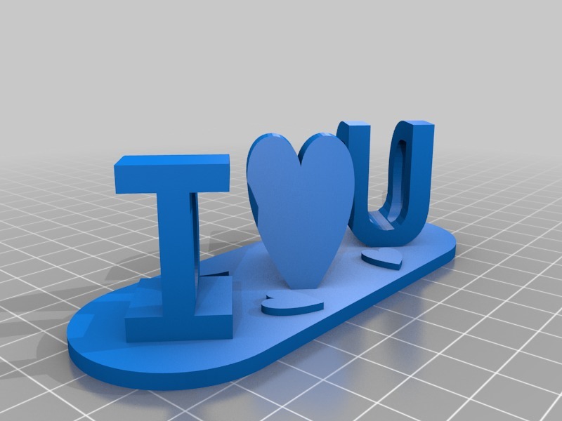 Dual Letter Blocks Illusion Customizer by Lyl3 | Download free STL ...