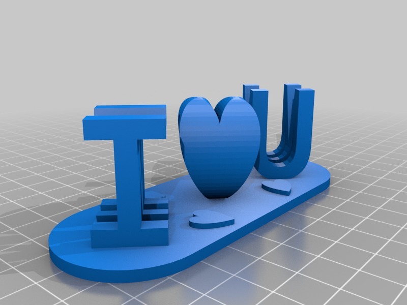 Dual Letter Blocks Illusion Customizer by Lyl3 | Download free STL ...