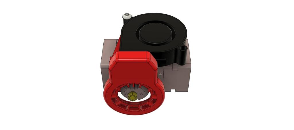 BiQU H2 Extruder Front Mount 5015 Fan Duct by NovoCane | Download free ...