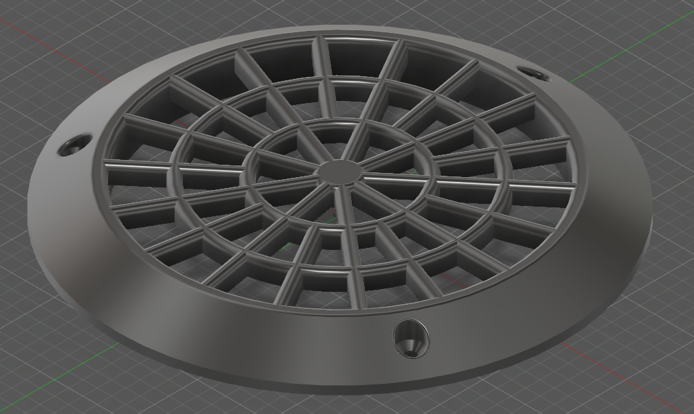 Ventilator fan guard by Cederb | Download free STL model | Printables.com