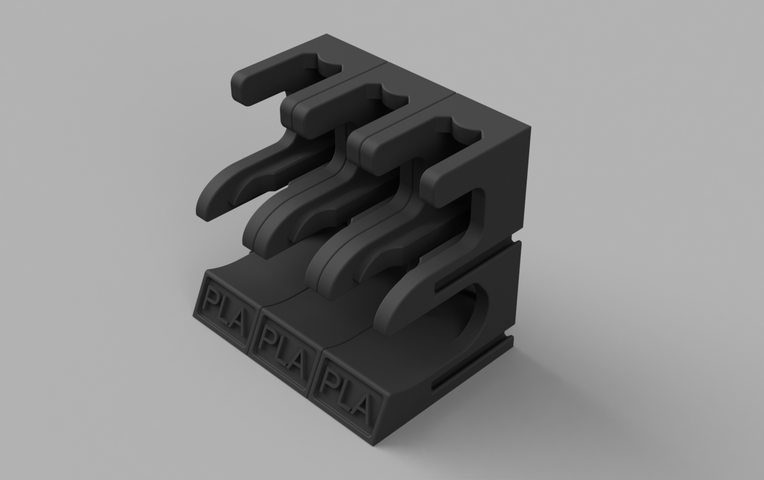 Modular desk Stand for Ultimaker Print Cores by Cederb | Download free ...