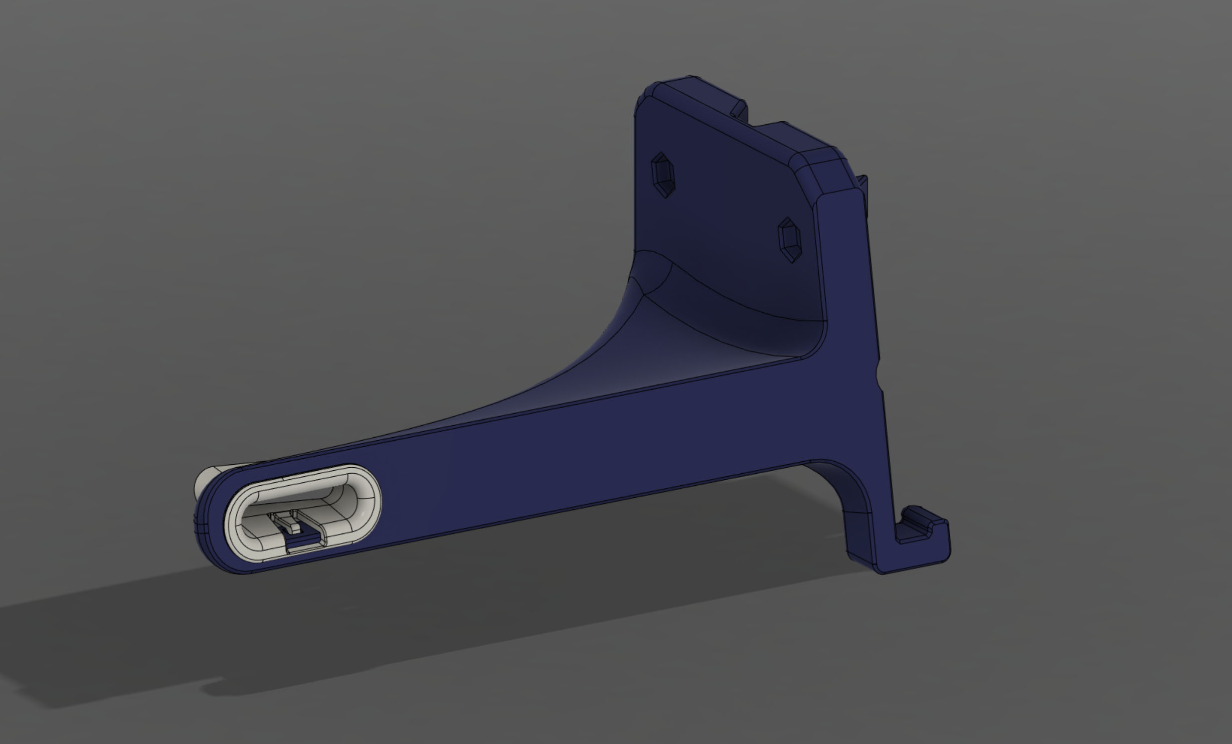 Fixed filament guide for Ultimaker 3 by Cederb | Download free STL ...