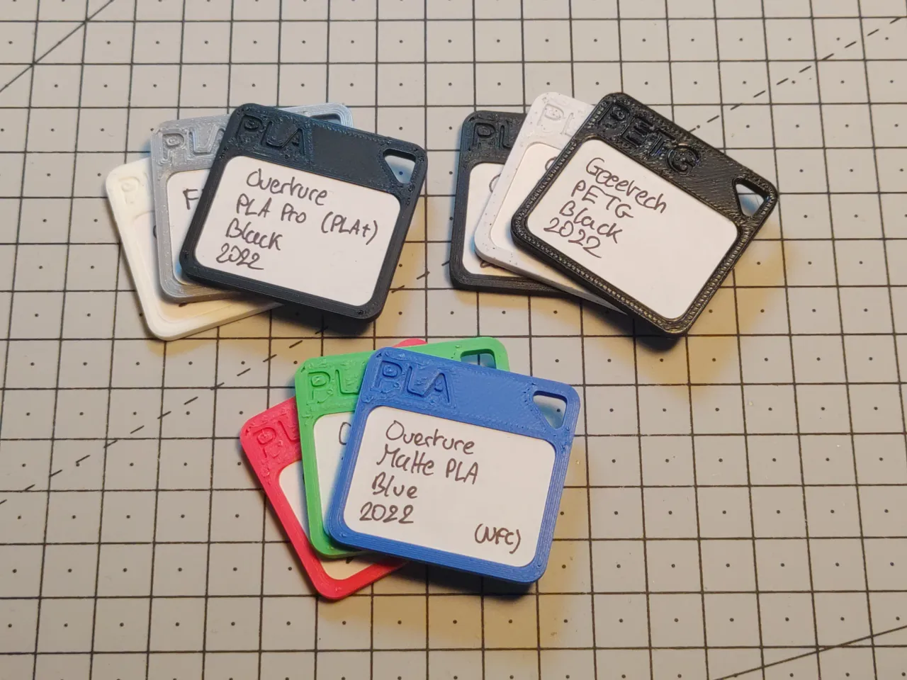 Filament Color Swatch by orax | Download free STL model | Printables.com