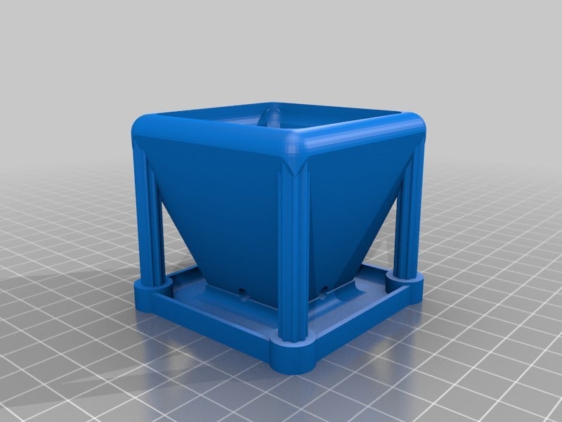 Roman Desk Flower Pot by Qrome | Download free STL model | Printables.com