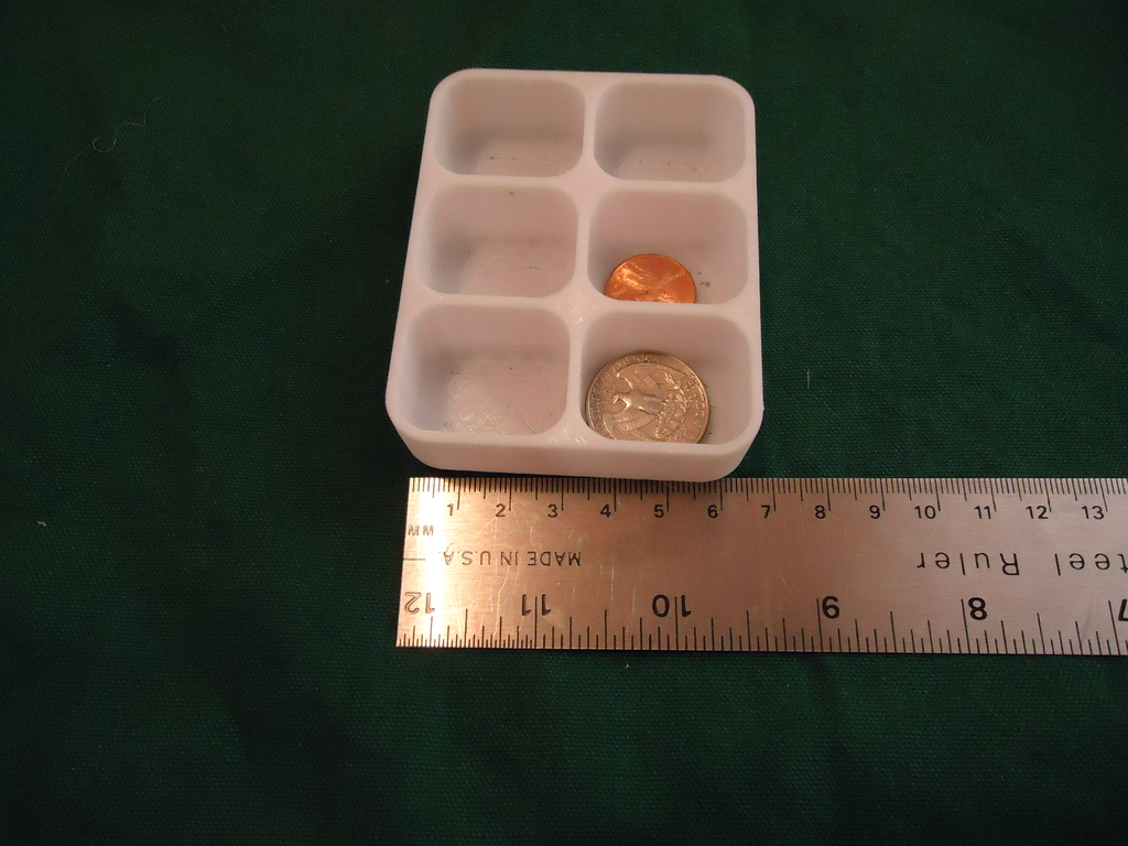Small Bead Sorting Tray by StringGoddess | Download free STL model ...