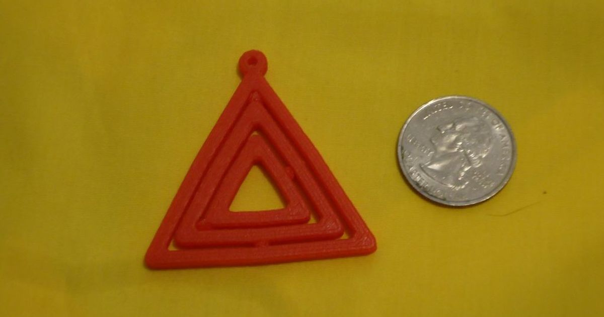 Spinning Triangle small by StringGoddess | Download free STL model ...