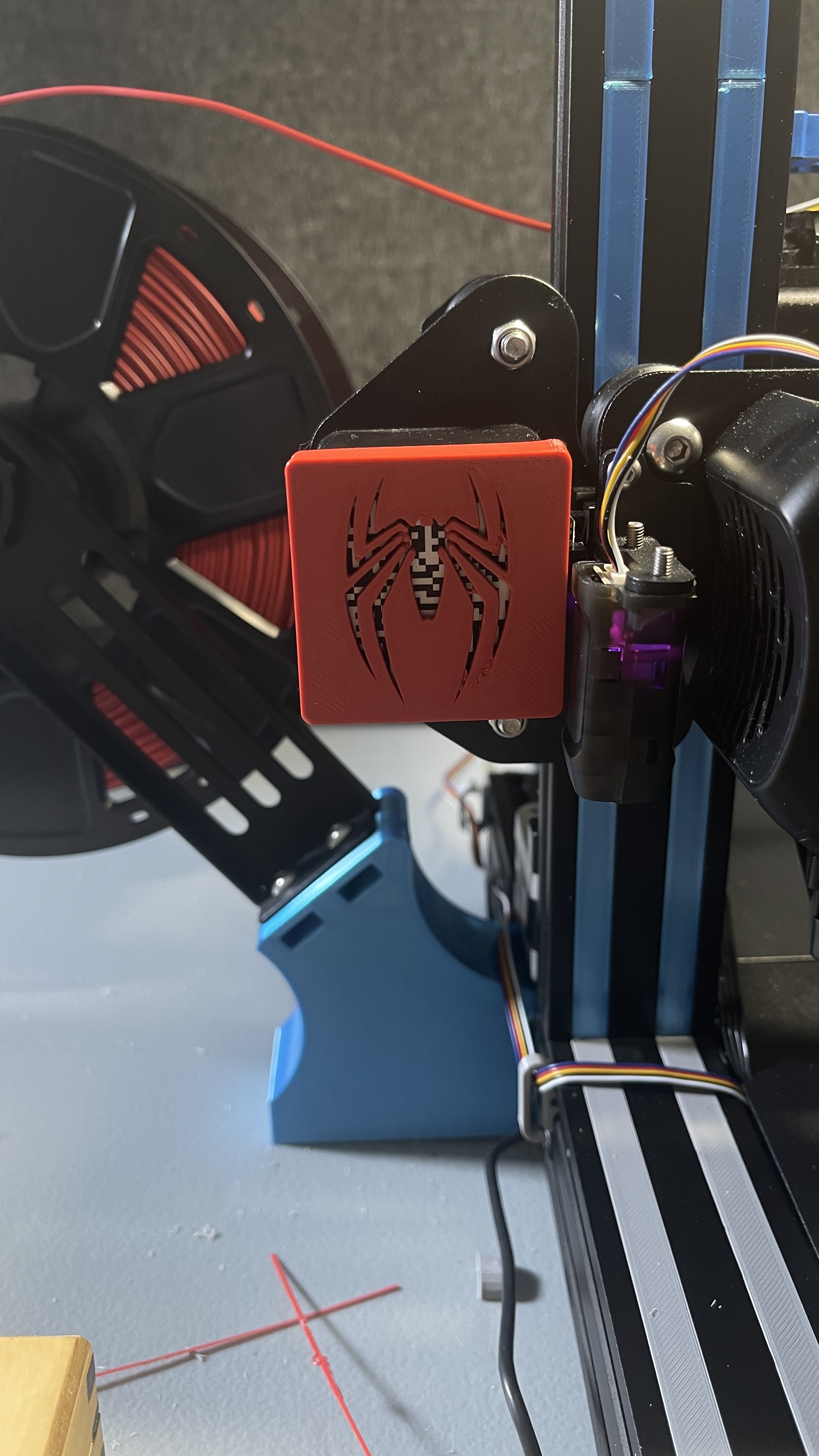 Ender 3 V2 Spider QR Cover by TechTimeGuy | Download free STL model ...