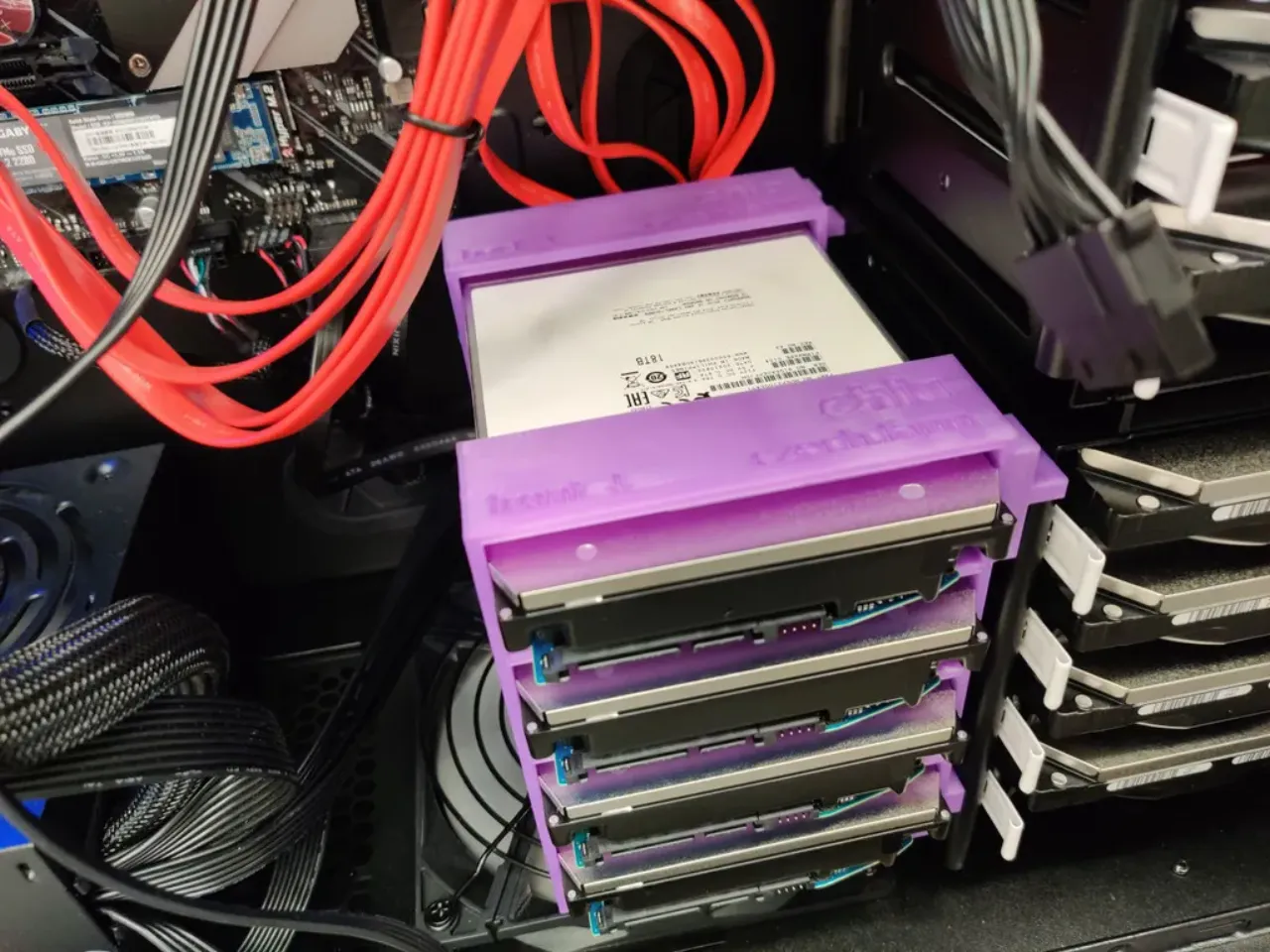 Expansion HDD cage for Fractal Design Define XL Case - More HDDs, More ...