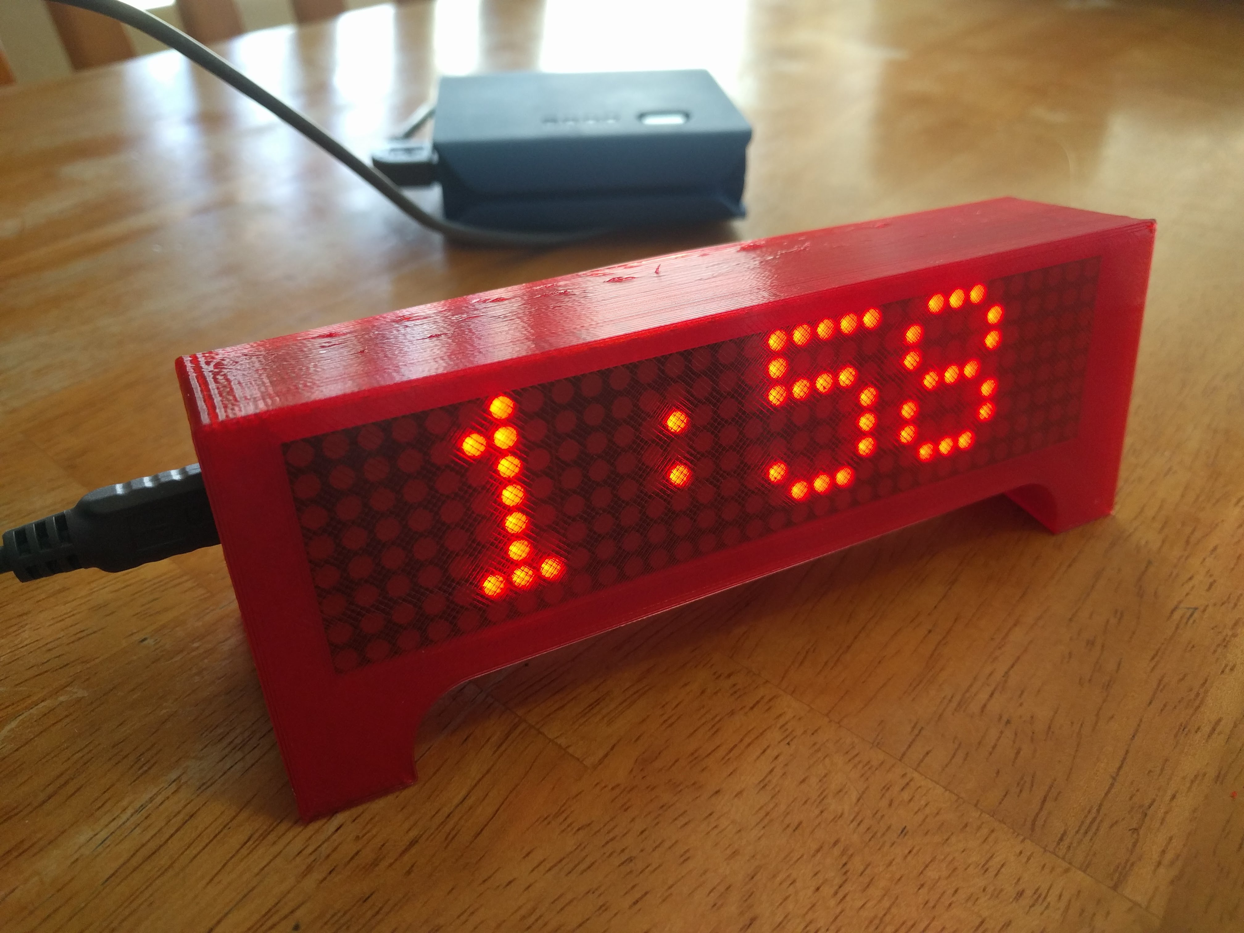 ESP8266 Wemos Clock News Weather Scrolling Marquee by Qrome | Download ...