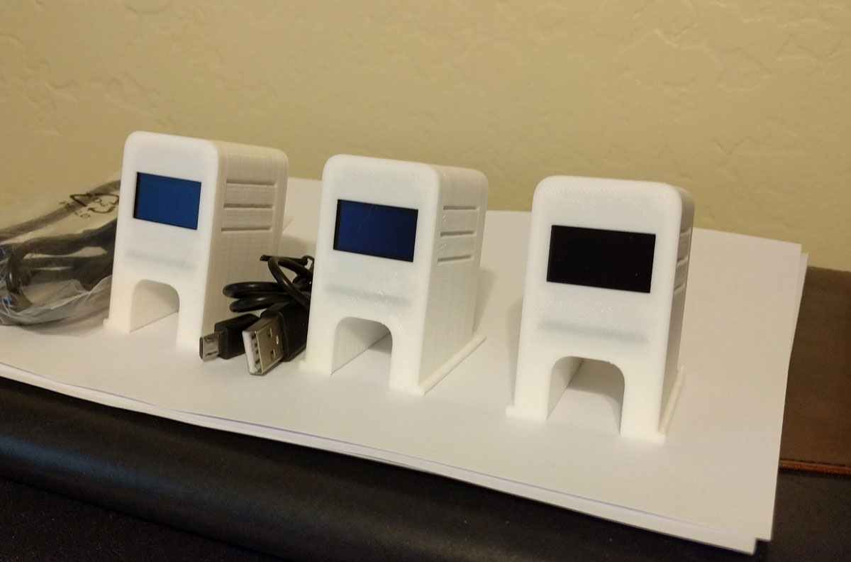 3D Printer Monitor for OctoPrint Wemos D1 ESP8266 by Qrome | Download ...