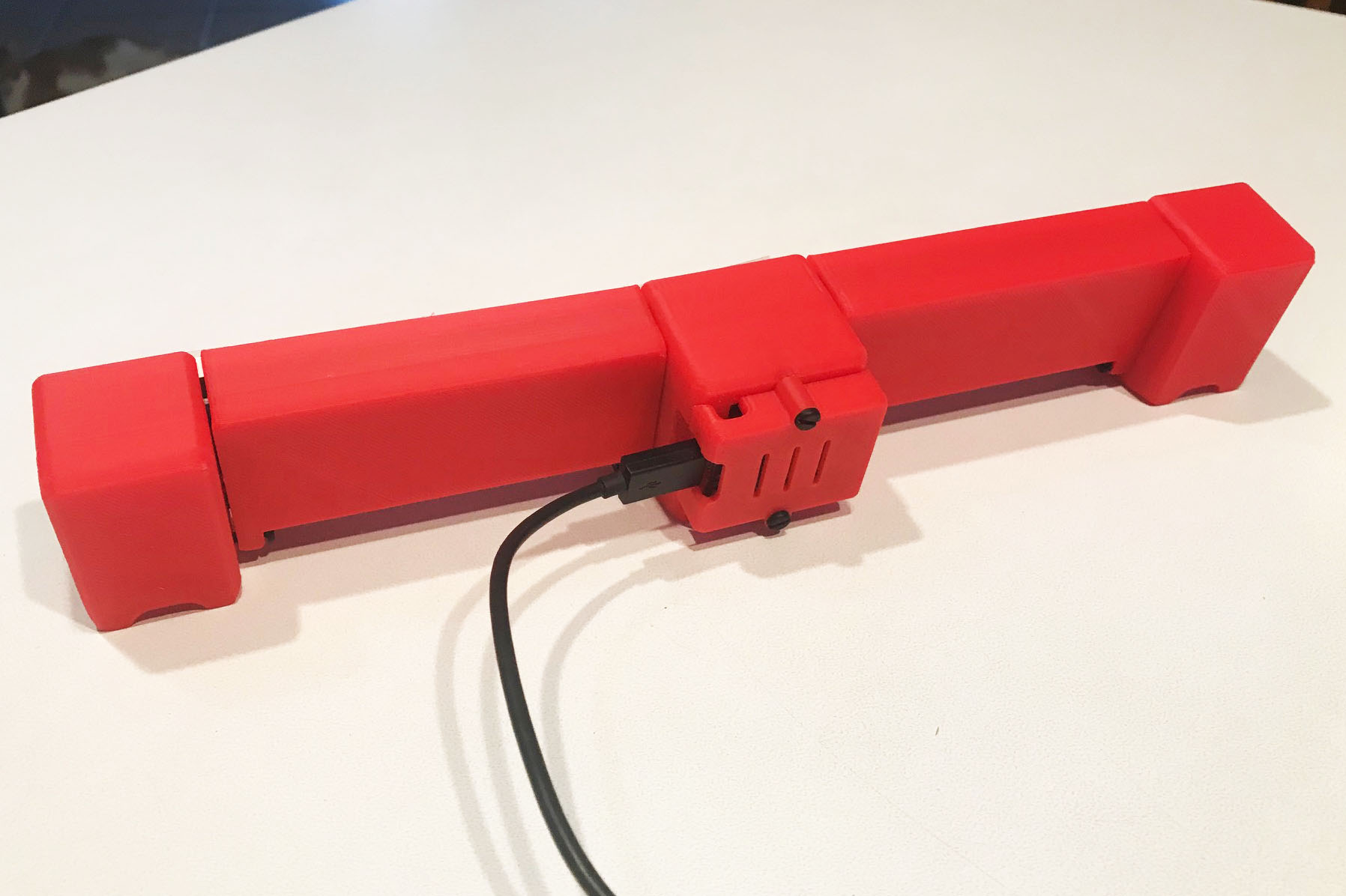 ESP8266 Double Wide Marquee Scroller News Weather Clock by Qrome ...