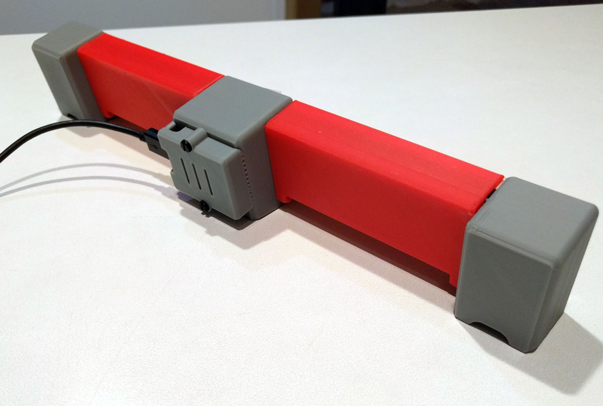 ESP8266 Double Wide Marquee Scroller News Weather Clock by Qrome | Download free STL model ...