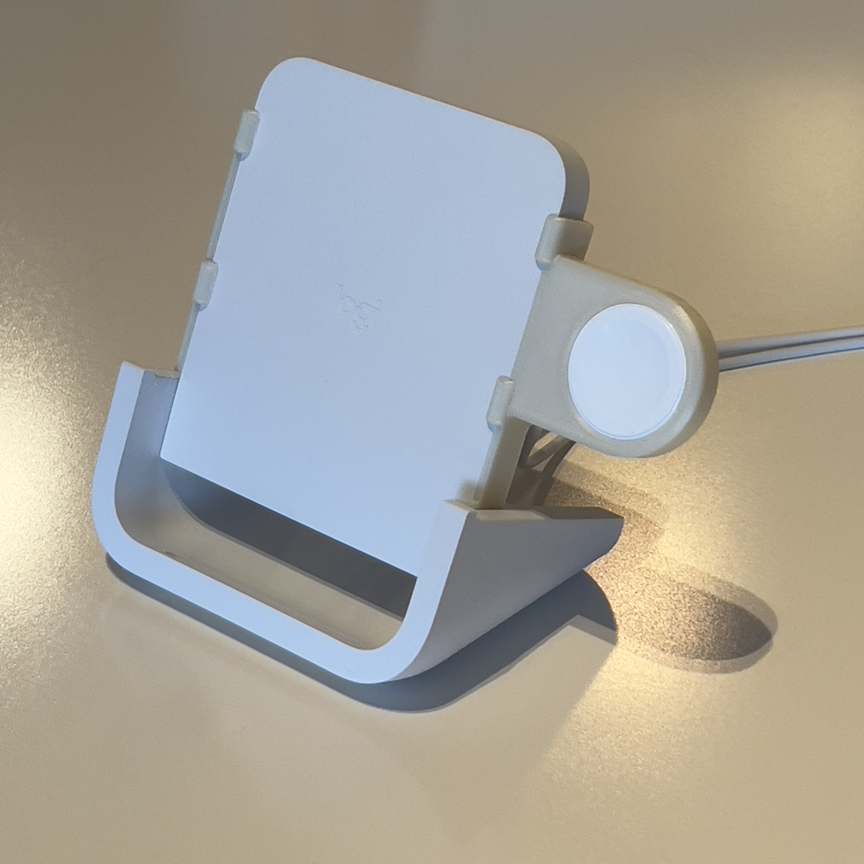 Apple Watch attachment for Logitech POWERED by simonlc | Download free ...