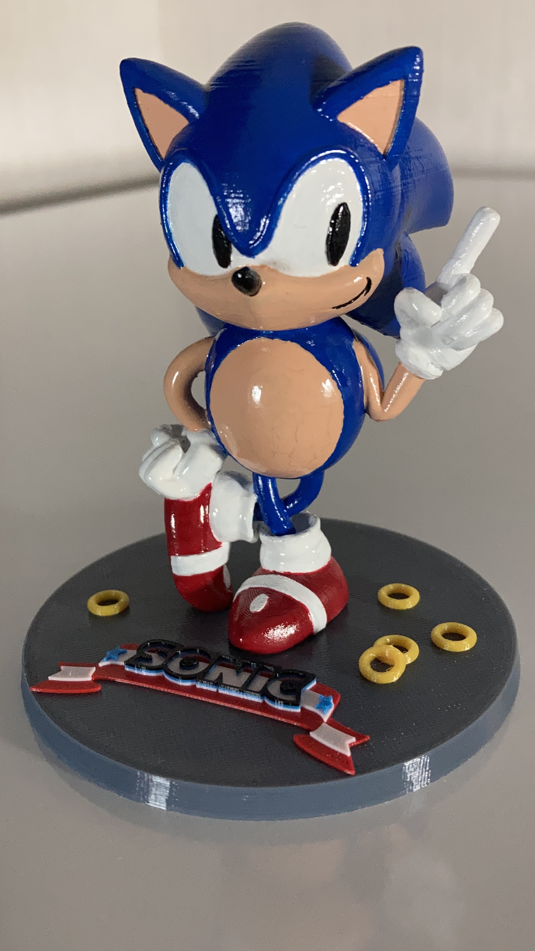 Sonic The Hedgehog logo by exydesign3d | Download free STL model ...