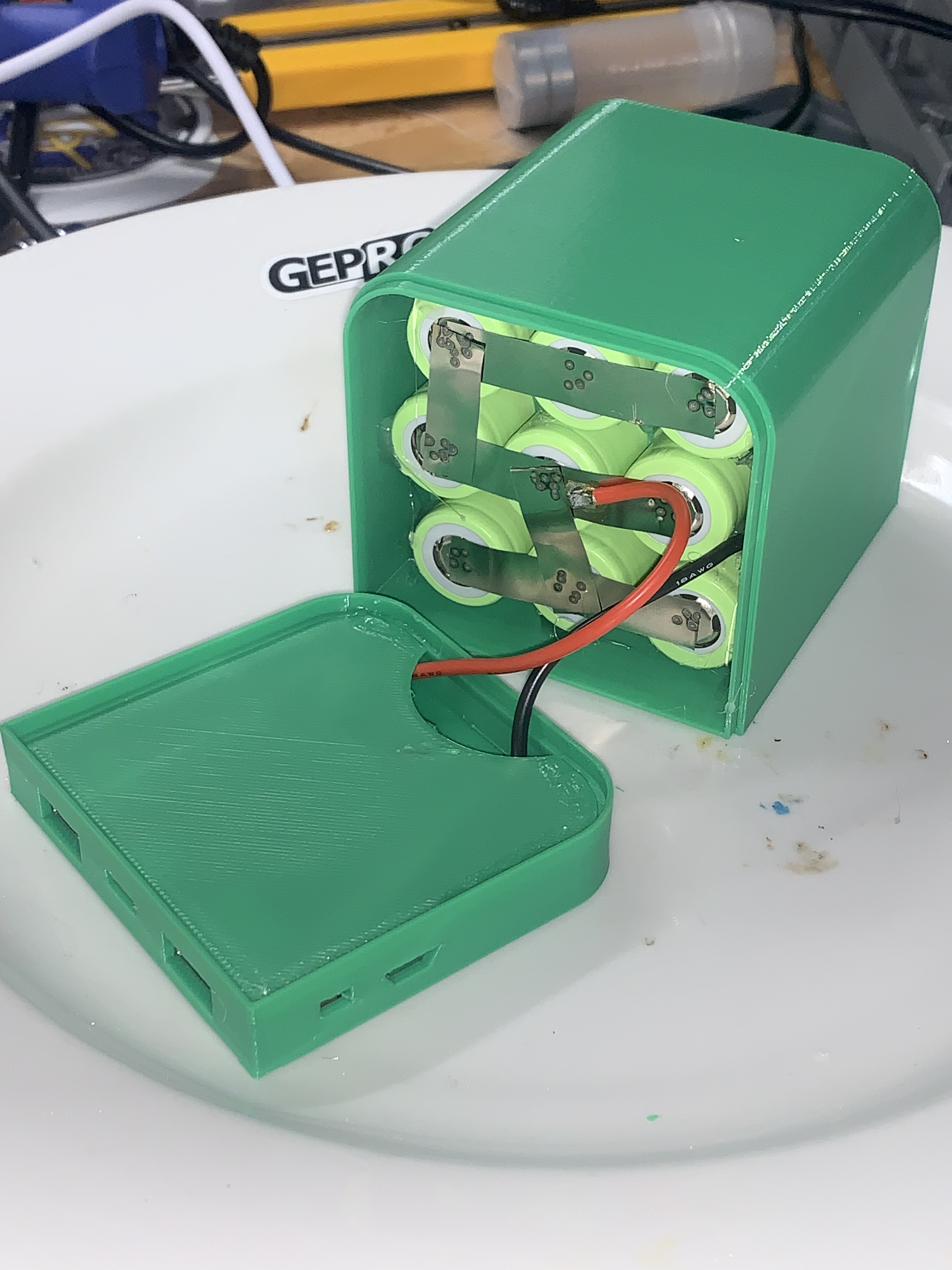 18650 9-cell power bank by jed | Download free STL model | Printables.com