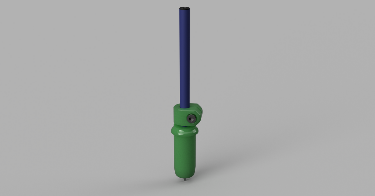 Pilot G2 holder for Silhouette Cameo by Cederb | Download free STL ...