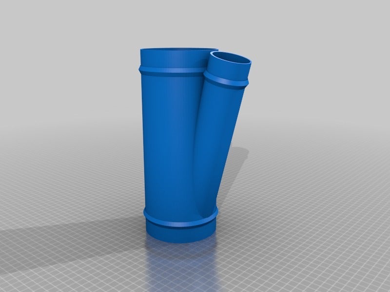 customizable angled tube connector by dickie24 | Download free STL ...