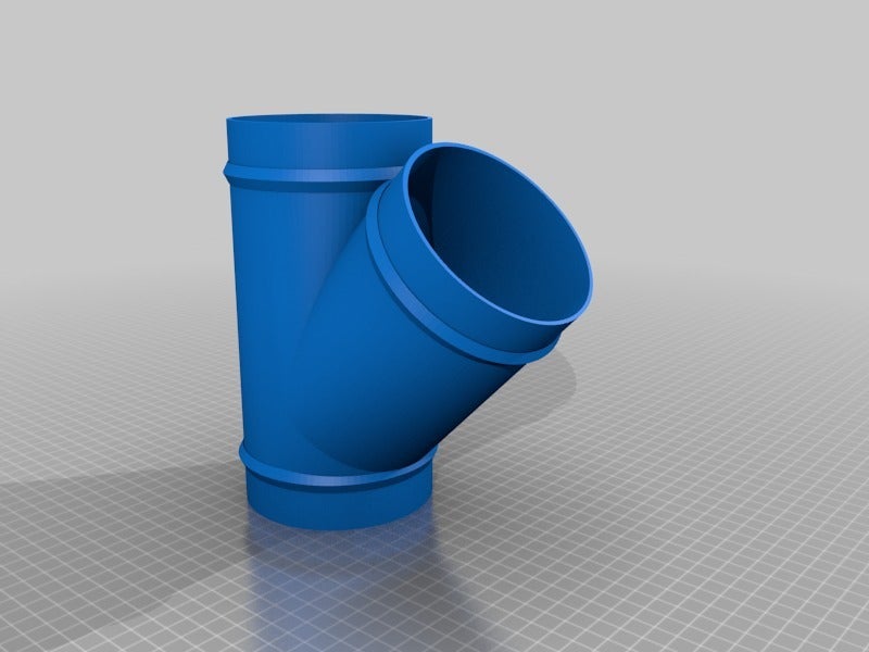 customizable angled tube connector by dickie24 | Download free STL ...