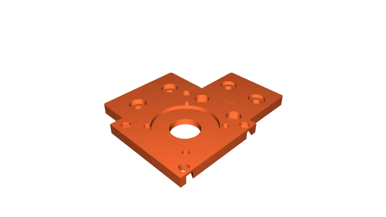 Rat Rig V-Core 3 NEMA 23 Adapter Plate by NecroDavid | Download free ...