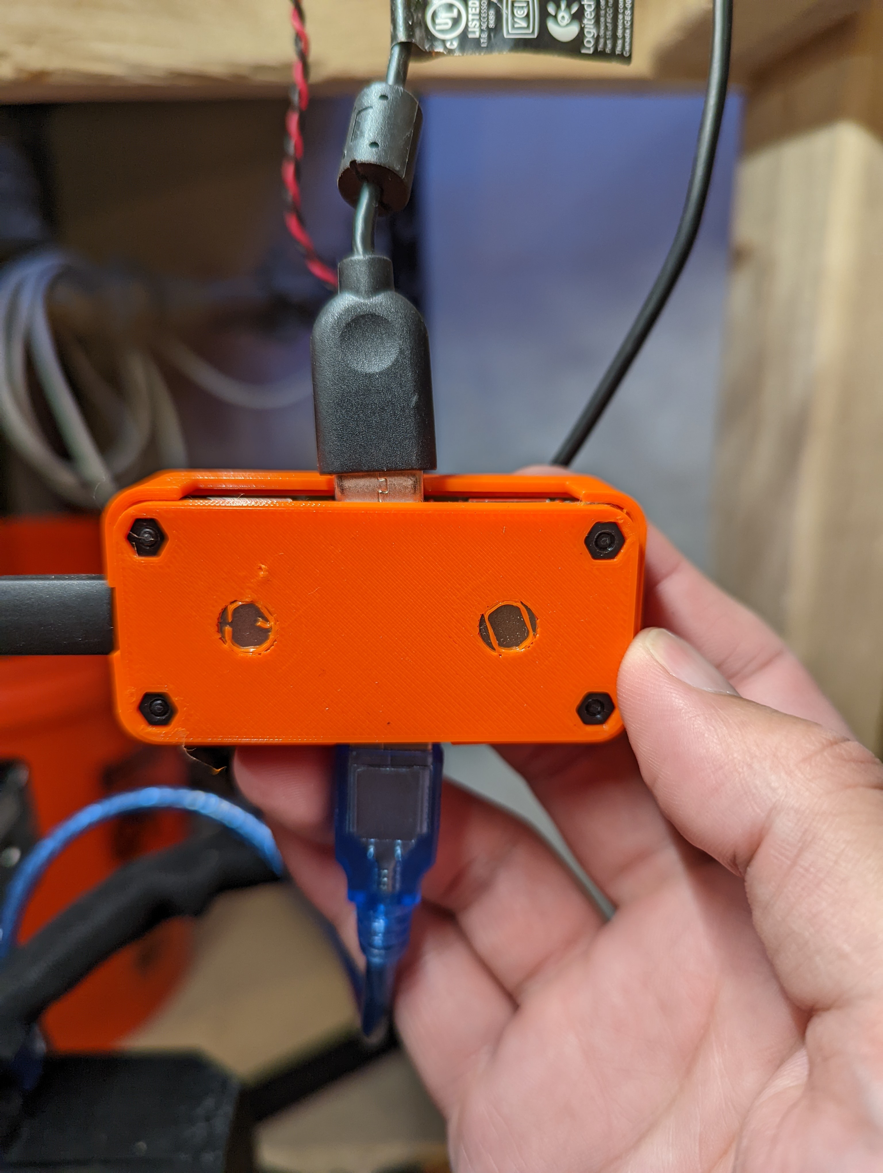 Magnetic Raspberry Pi Zero Mount by quibbs | Download free STL model ...