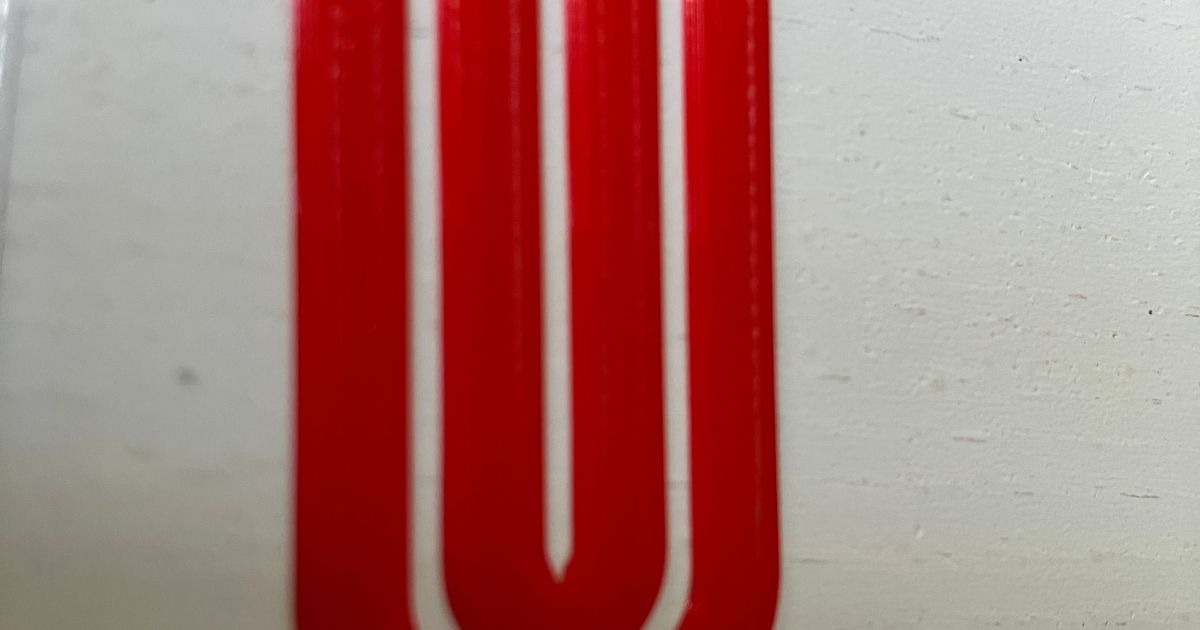 Bookmark paperclip (fixed) by Geweldich | Download free STL model ...