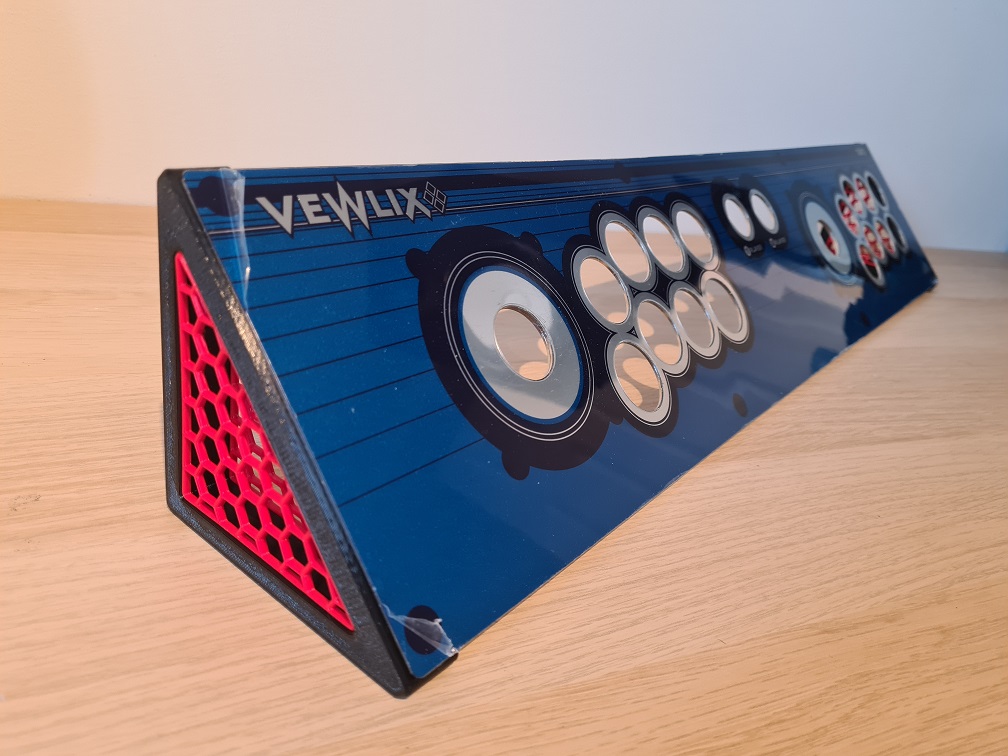 Taito Vewlix Control Panel Support / Display Brackets by Defined Vector ...