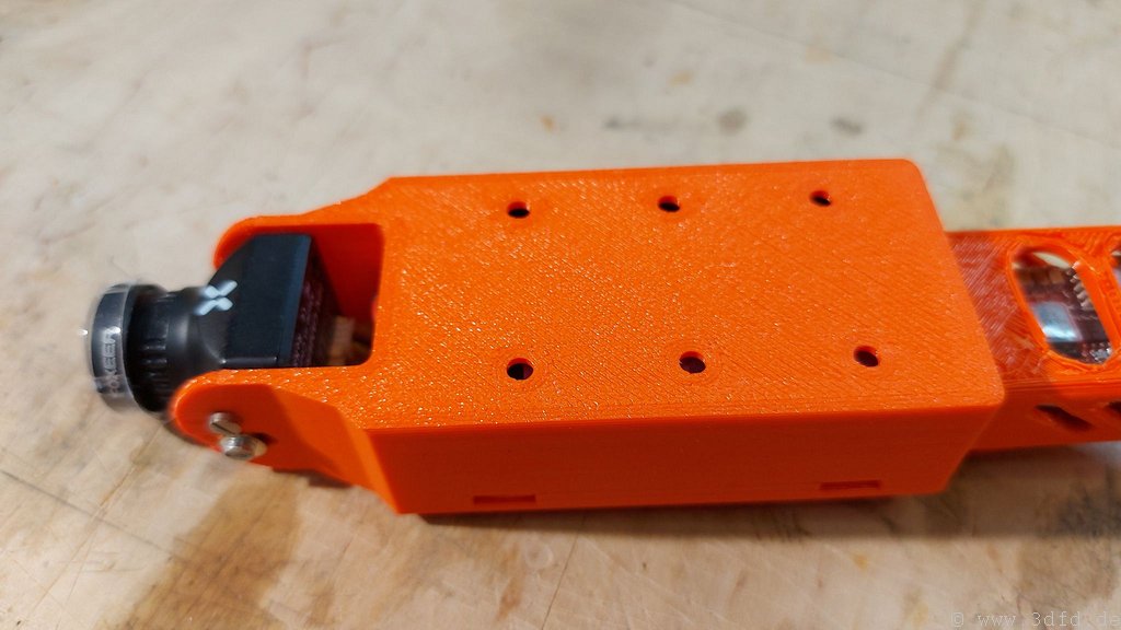 Housing for an FPV camera incl. transmitter and battery. by 3D-Muc ...