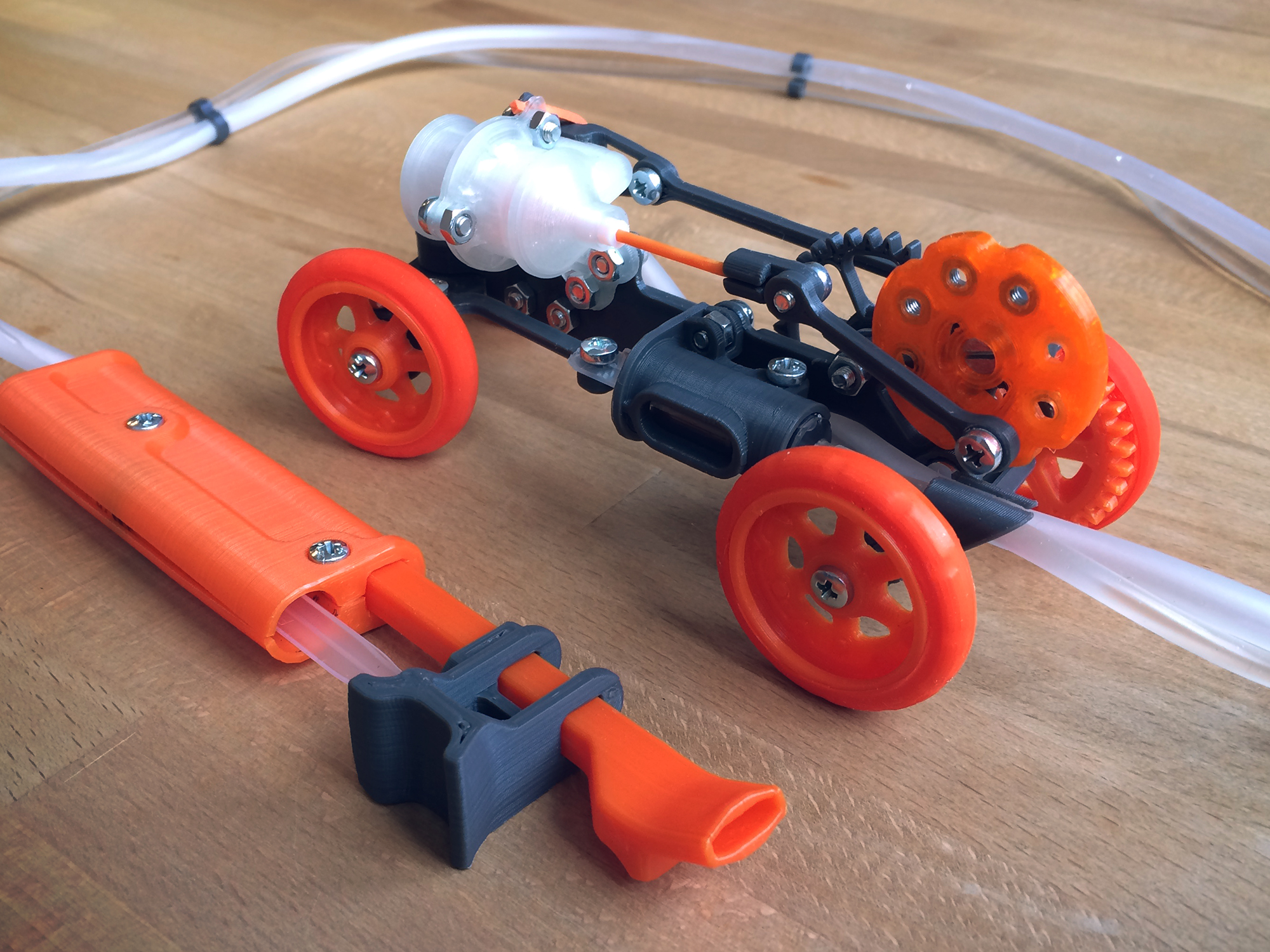 Vapemobile: Pneumatic Toy Car by Slava Z. | Download free STL model ...