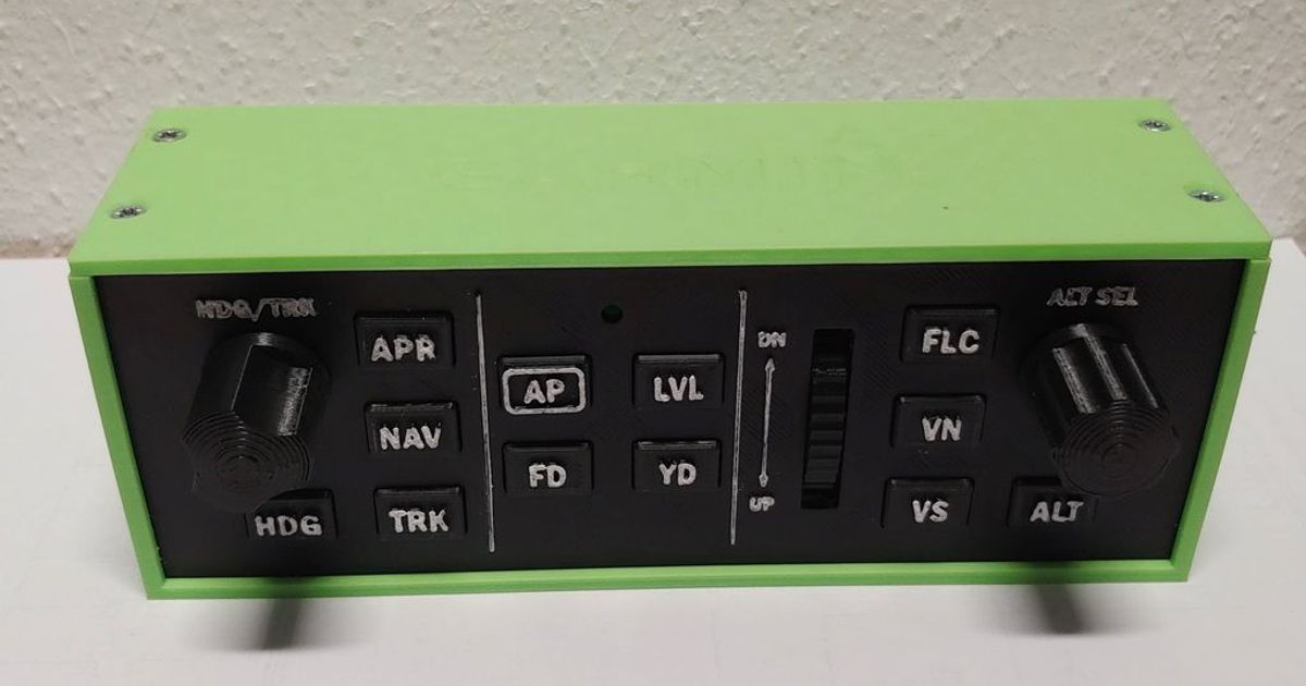 open-AutopilotPanel by Patrick Harrer | Download free STL model ...