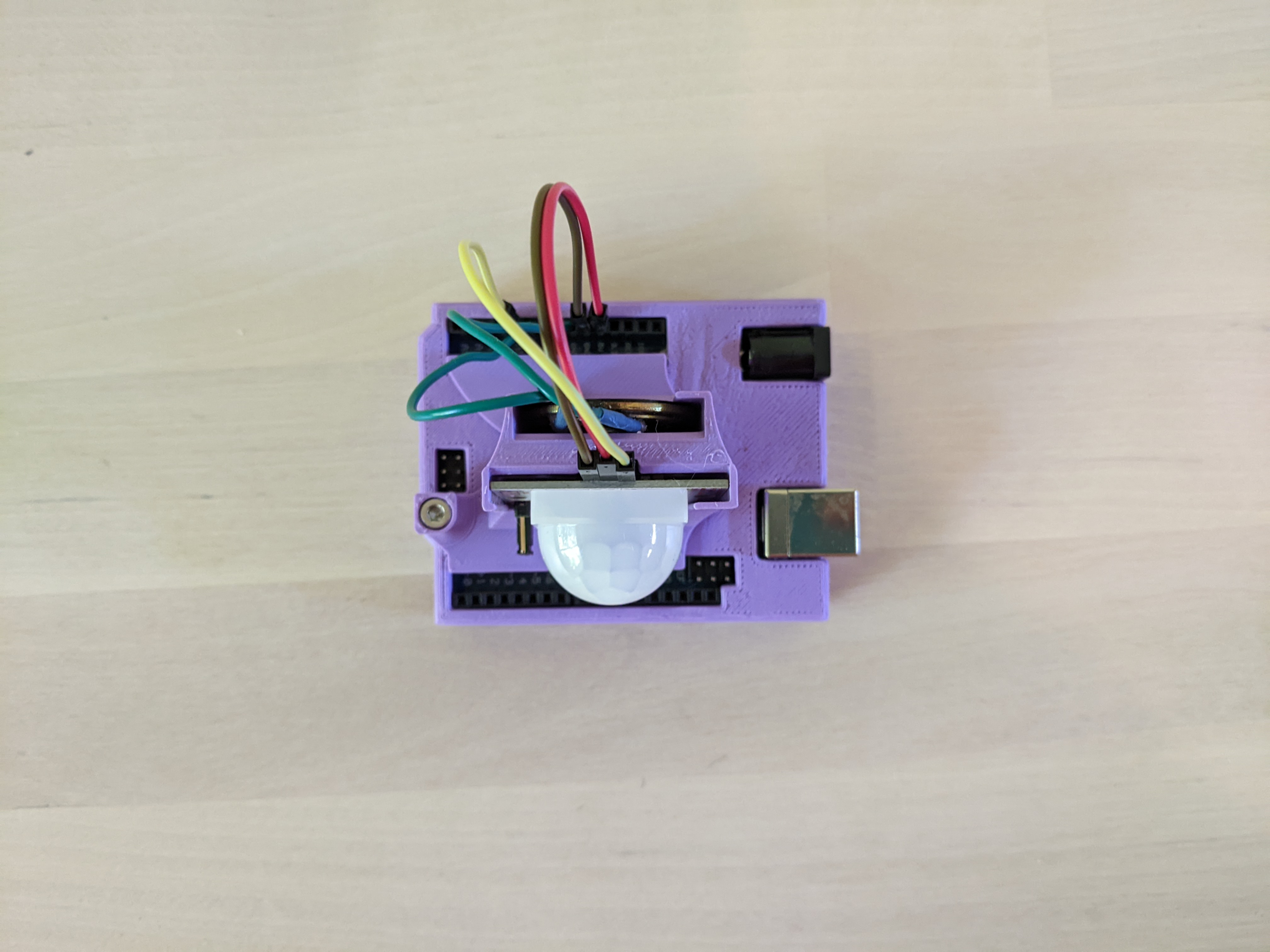 [Mod] Get Up and Move v1 - PIR and Speaker Arduino Uno Case Mod by ...