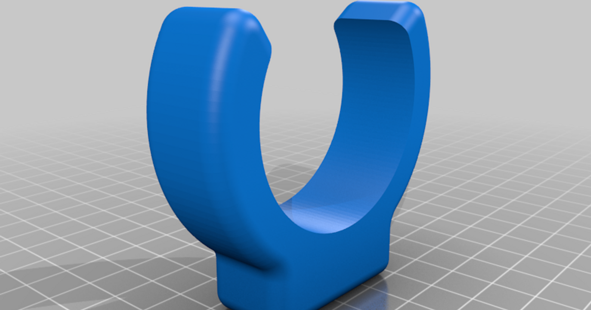 25mm Pipe Clip with FreeCAD Project Source by Aedazan | Download free ...