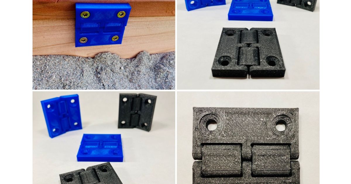 Reversible Hinge (Print in Place) par R3D | Téléchargez gratuitement un ...