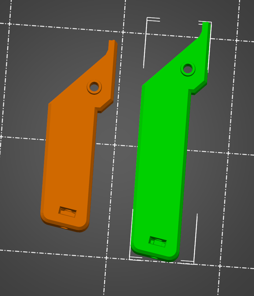 Prusa Mini filament sensor holder - hex nut by Syd | Download free STL ...
