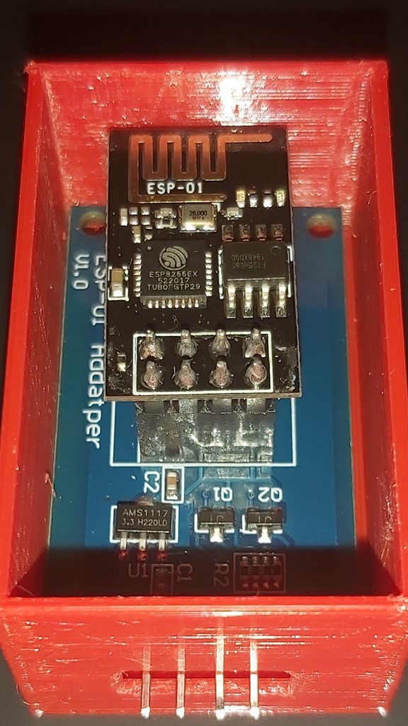 Box Module Esp01 By 3du Download Free Stl Model