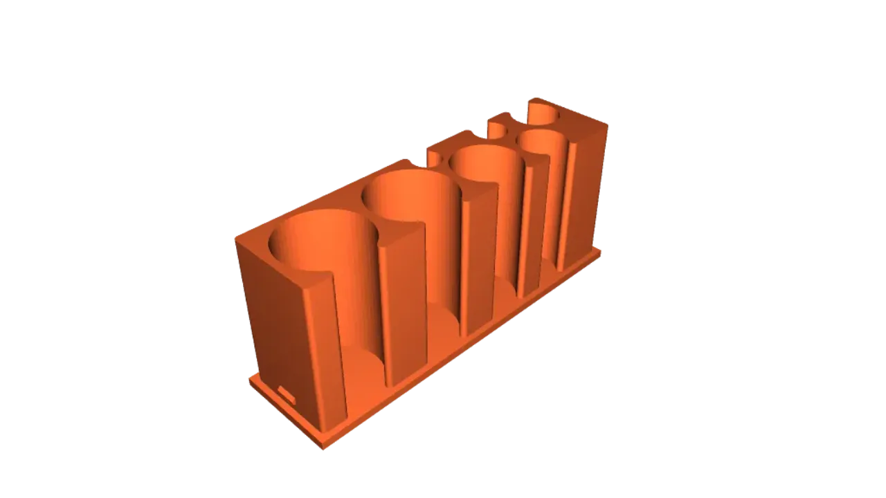 Button cell battery box by octosomething | Download free STL model ...