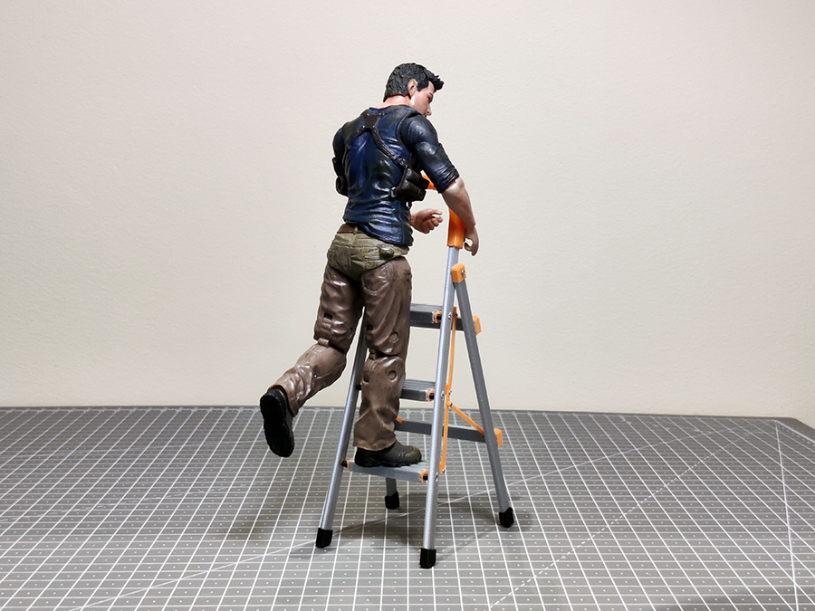 1/10 Scale Folding 3 Tier Step Ladder by robroy | Download free STL ...