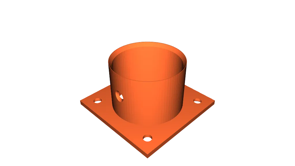 Table leg adapter by Gropii | Download free STL model | Printables.com