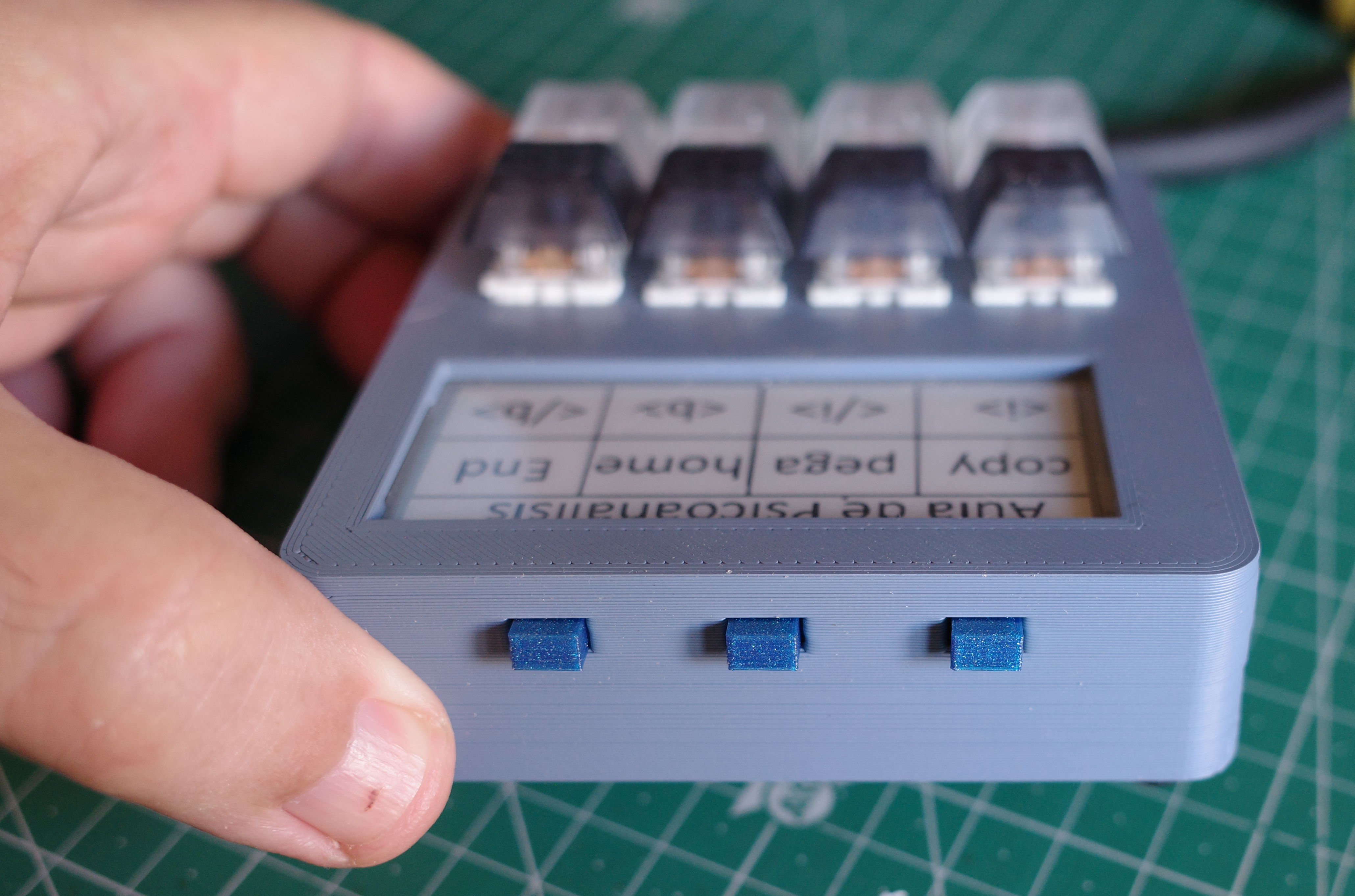USB and Bluetooth macroKeyboard by ManelTo | Download free STL model ...