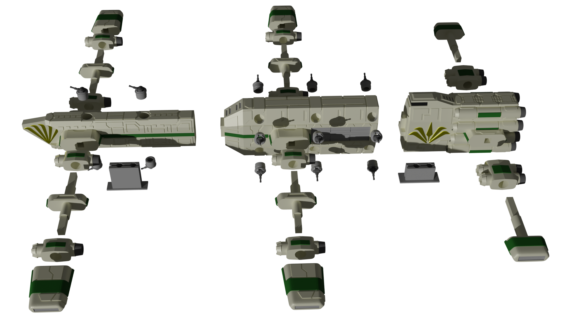 Star Wars Frigate von DanielAlex | Kostenloses STL-Modell herunterladen ...